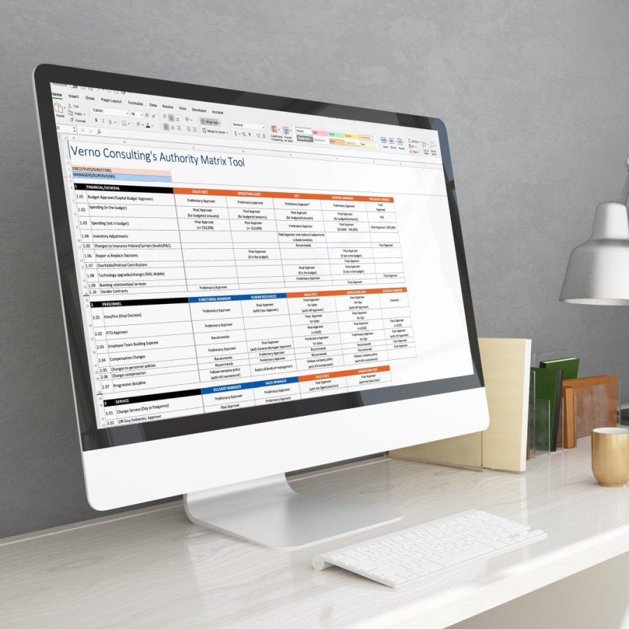 Verno’s Authority Matrix Tool | Verno Consulting